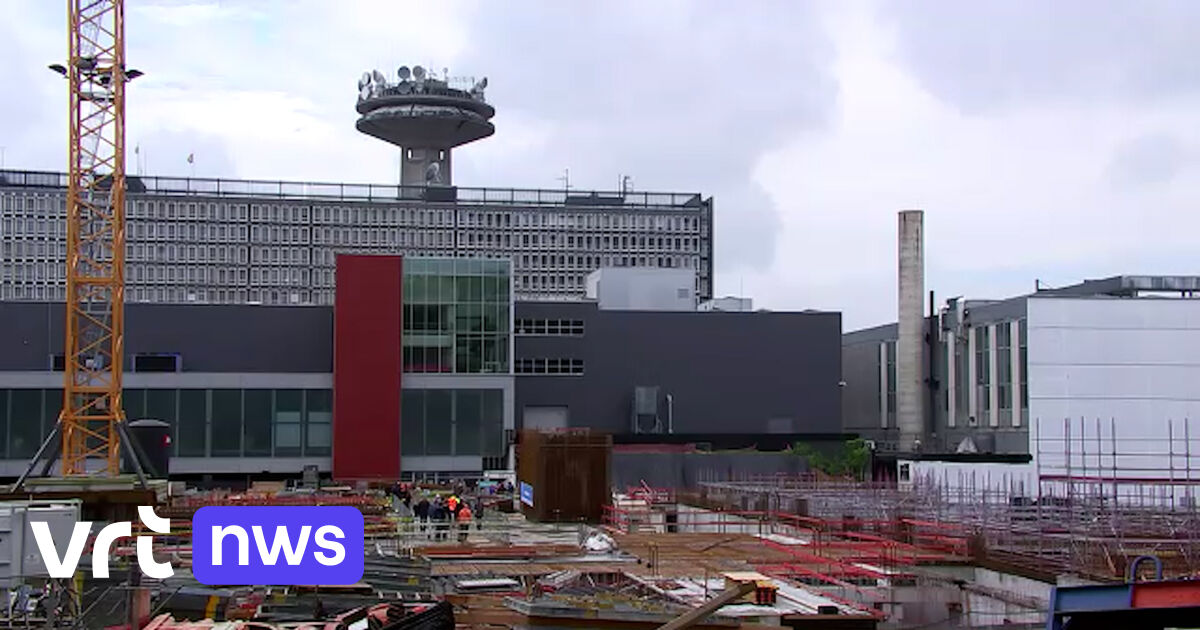 Rondleiding op werf van nieuw VRT-gebouw tijdens Openwervendag | VRT ...