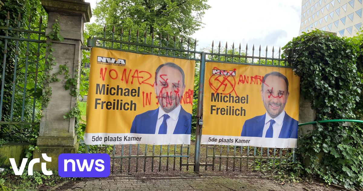 "No nazi's in Antwerp": Michael Freilich (N-VA) dient klacht in tegen ...