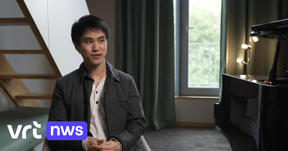 De Amerikaanse finalist Kevin Zhu heeft een intieme band met zijn viool ...