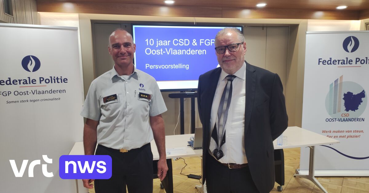 Federale politie Oost-Vlaanderen viert feest voor 10 jaar ...