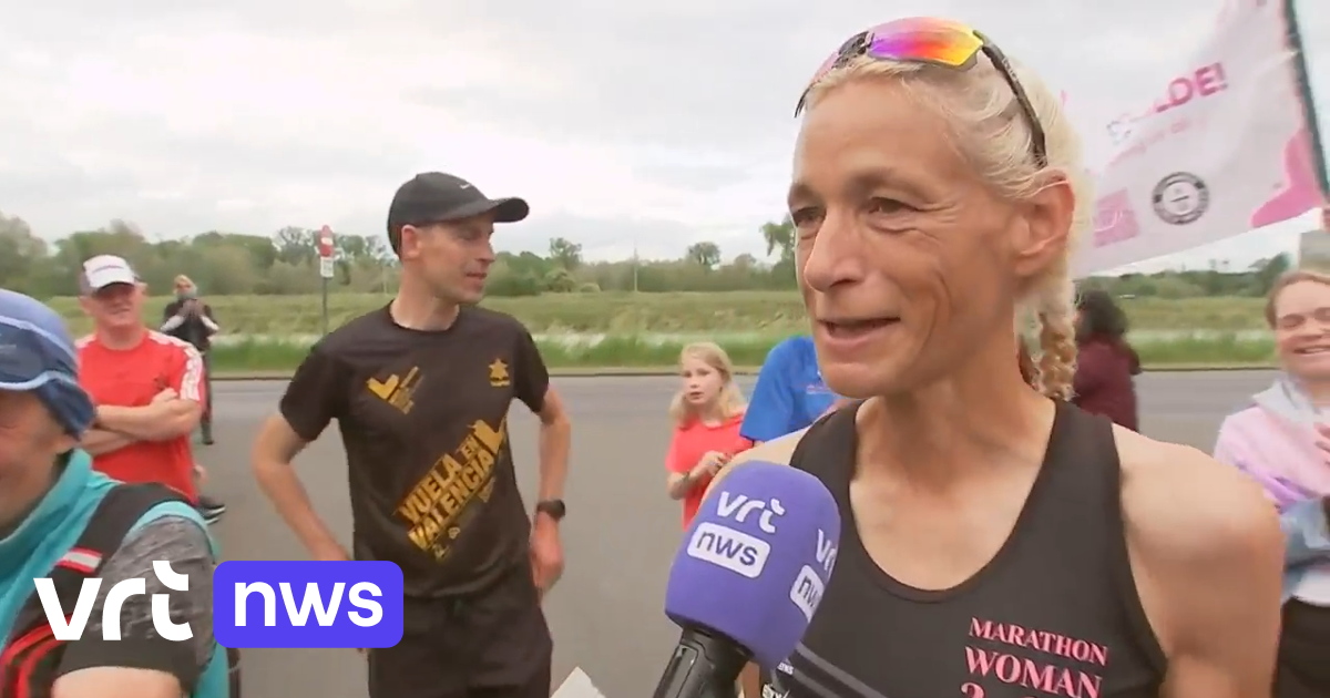 Vrouwelijk wereldrecord: Hilde Dosogne loopt 151 dagen op rij een ...