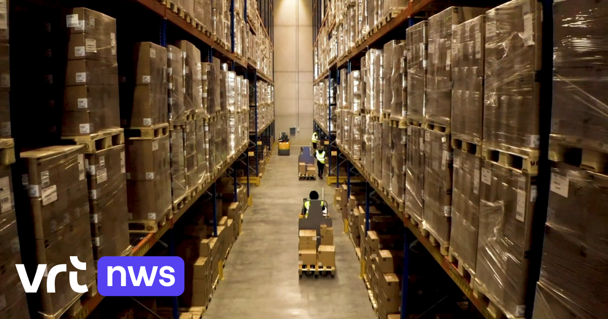 Kijk binnen in het nieuwe én gigantische Europese verdeelcentrum van ...