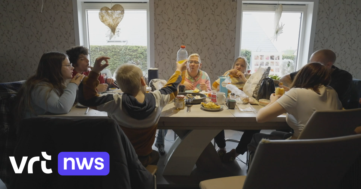 Danielle heeft 7 kinderen en komt met moeite rond: "Biefstuk? Eén keer ...