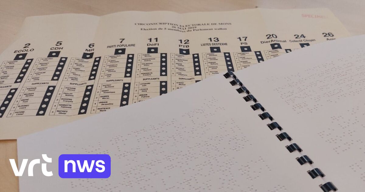 Proefproject stembiljetten in braille in kanton Herk-de-Stad heeft kans ...