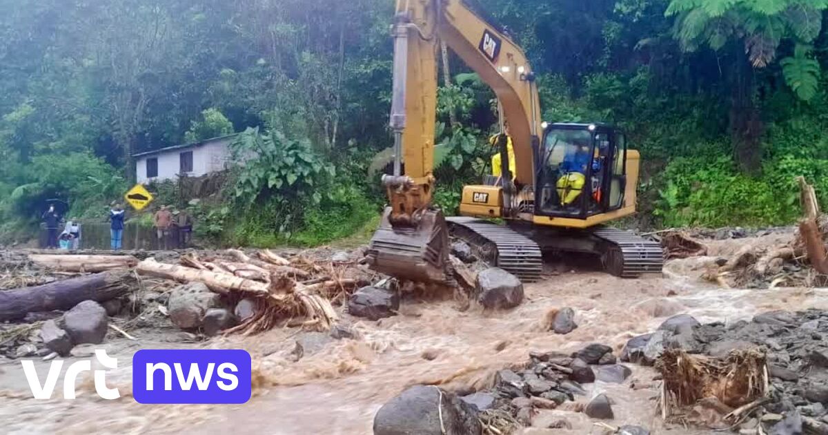 Minstens 6 doden en 30 vermisten bij aardverschuiving in Ecuador | VRT ...