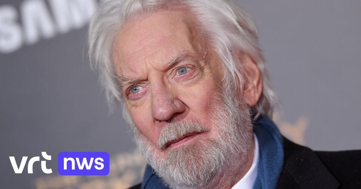 Acteur Donald Sutherland (88), bekend van 'The hunger games', overleden na lange ziekte | VRT ...