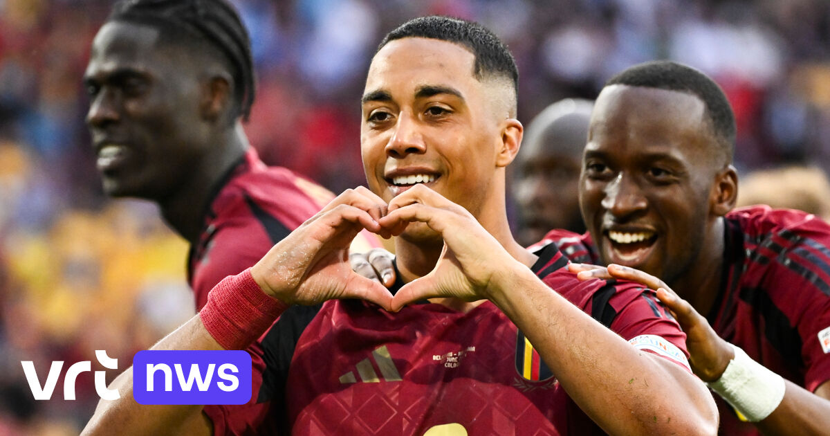 Deze keer wel raak: Rode Duivels winnen EK-match tegen Roemenië met 2-0 ...