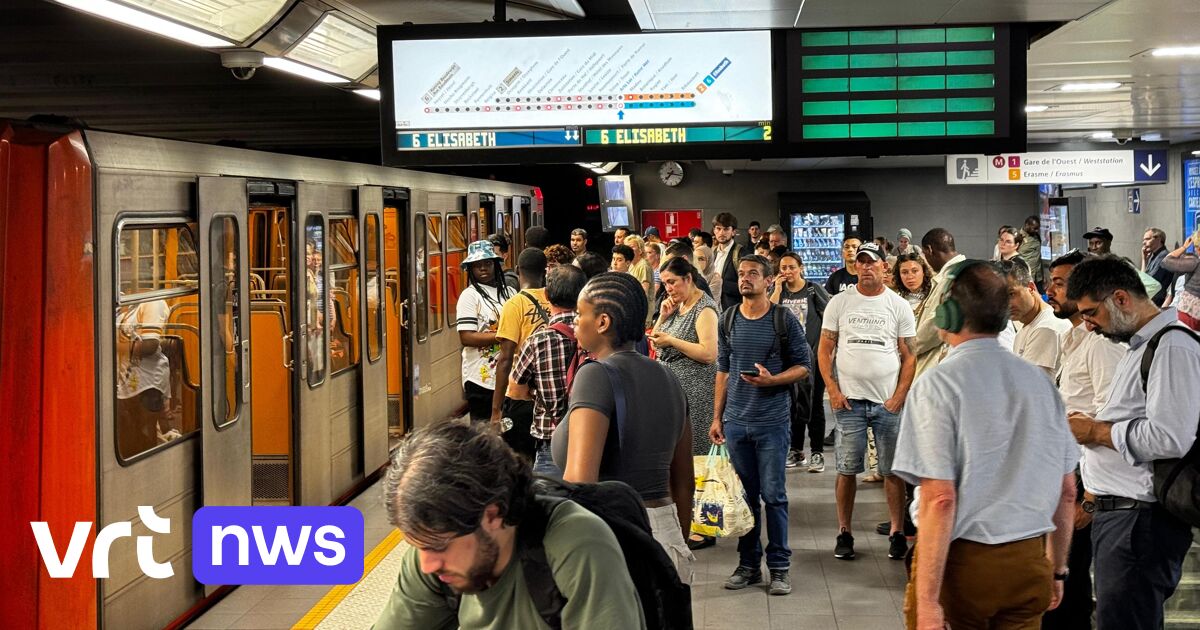 Zweten op de Brusselse metro: "Neen, wij zetten de airco niet zachter ...