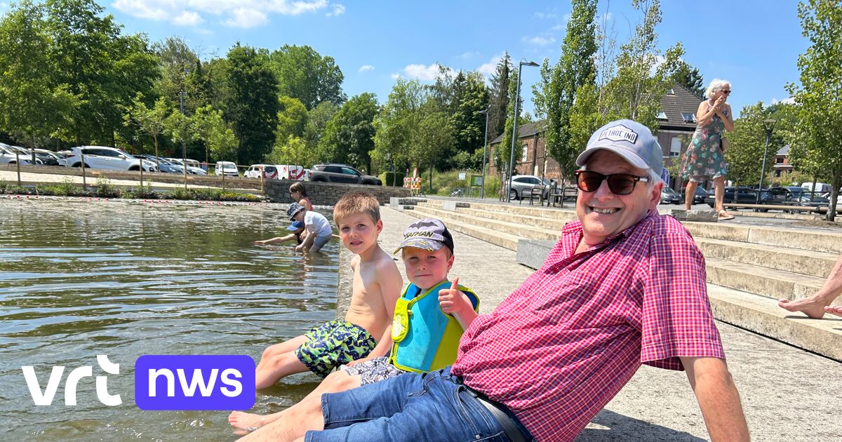 Strandje aan IJsevijver in Overijse officieel geopend: "Naar hier ...