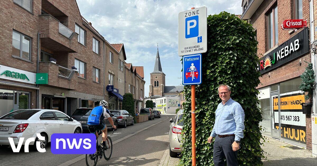Centrum van Herk-de-Stad is voortaan een fietszone: "Centrum verdiende een update" | VRT NWS: nieuws