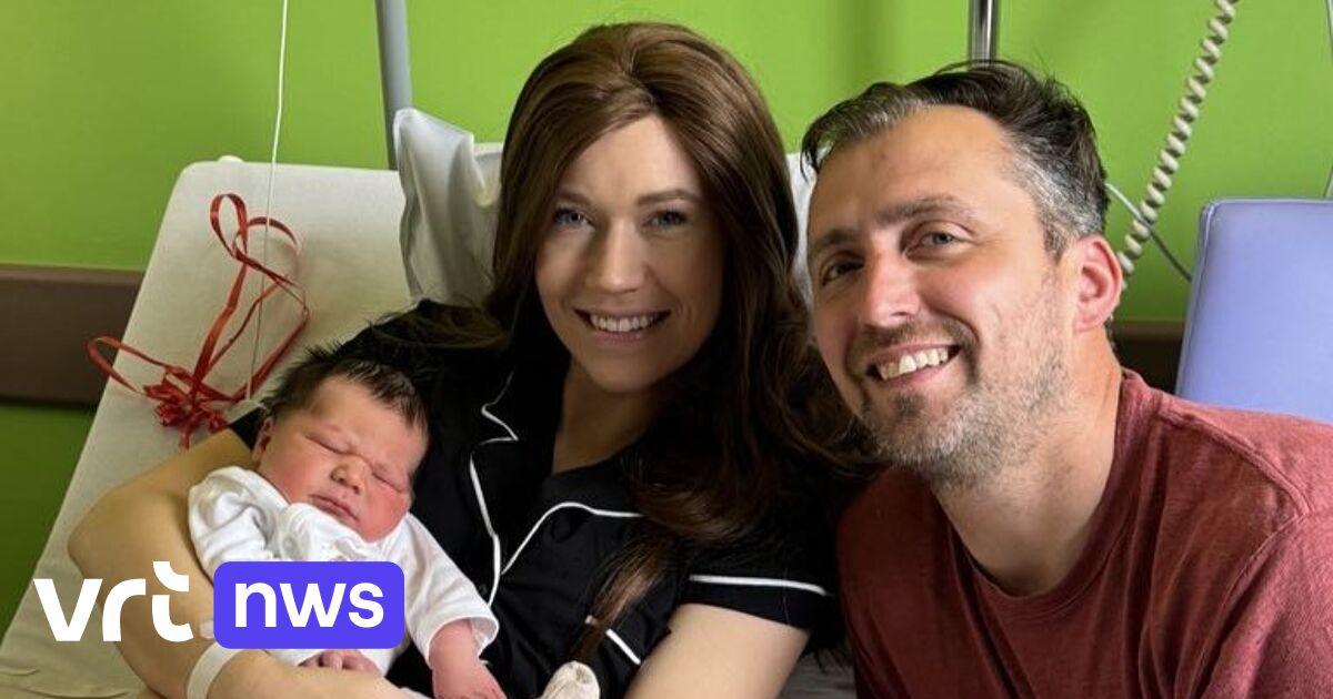 3 gezinsleden samen jarig: baby Naud uit Lanaken wordt geboren op verjaardag van mama en papa ...