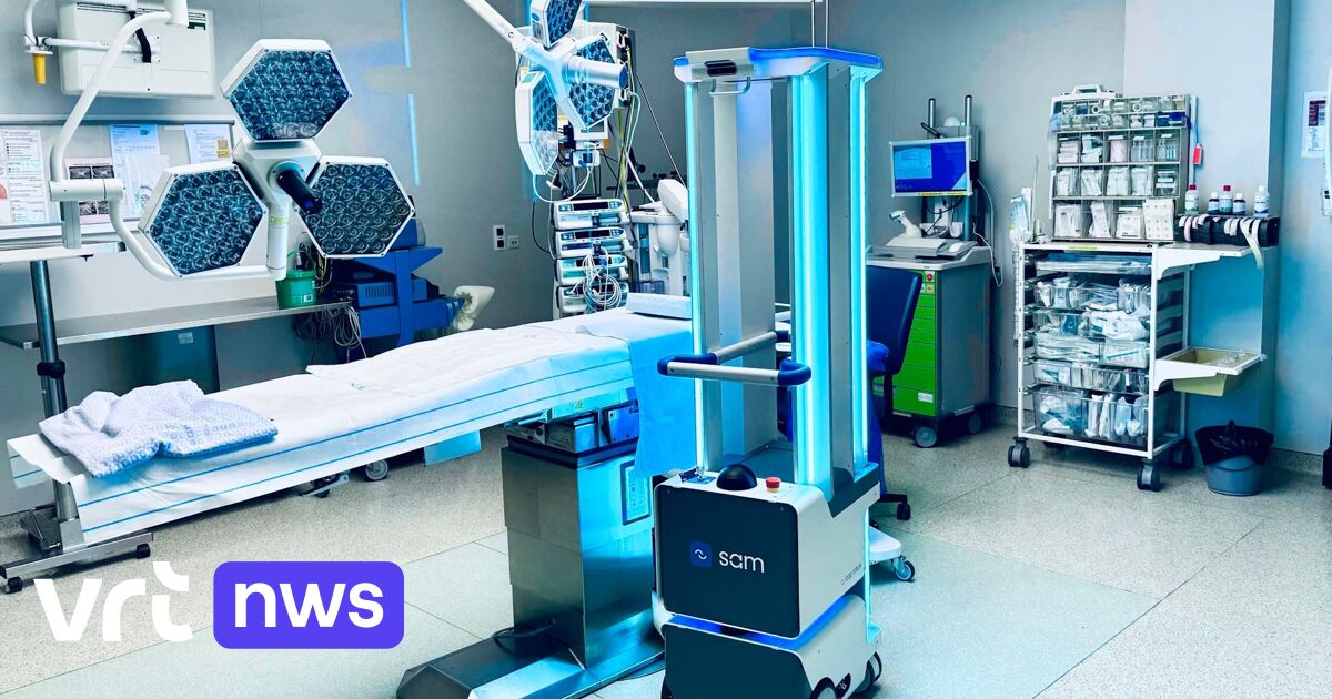 Robot Sam ontsmet kamers UZ Gent in 20 minuten in plaats van 1 dag ...