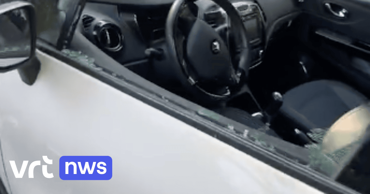 A dozen parked cars ransacked at the Halle Gate in Brussels | VRT NWS: news