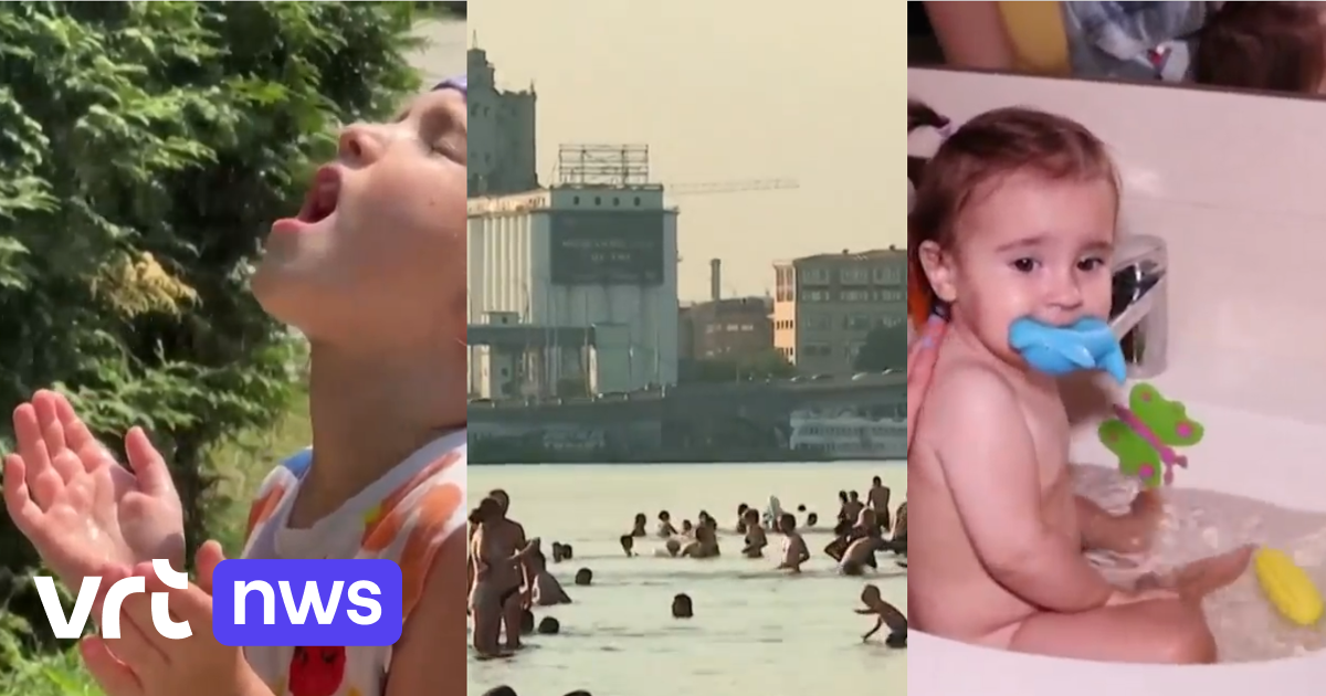 Snikheet in Kiev: "Beste plekje is de koelafdeling van de supermarkt" | VRT NWS: nieuws