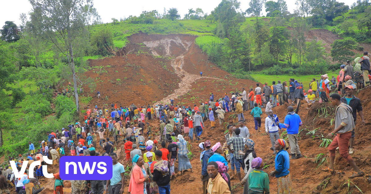Zeker 229 doden na aardverschuiving in Ethiopië | VRT NWS Nieuws