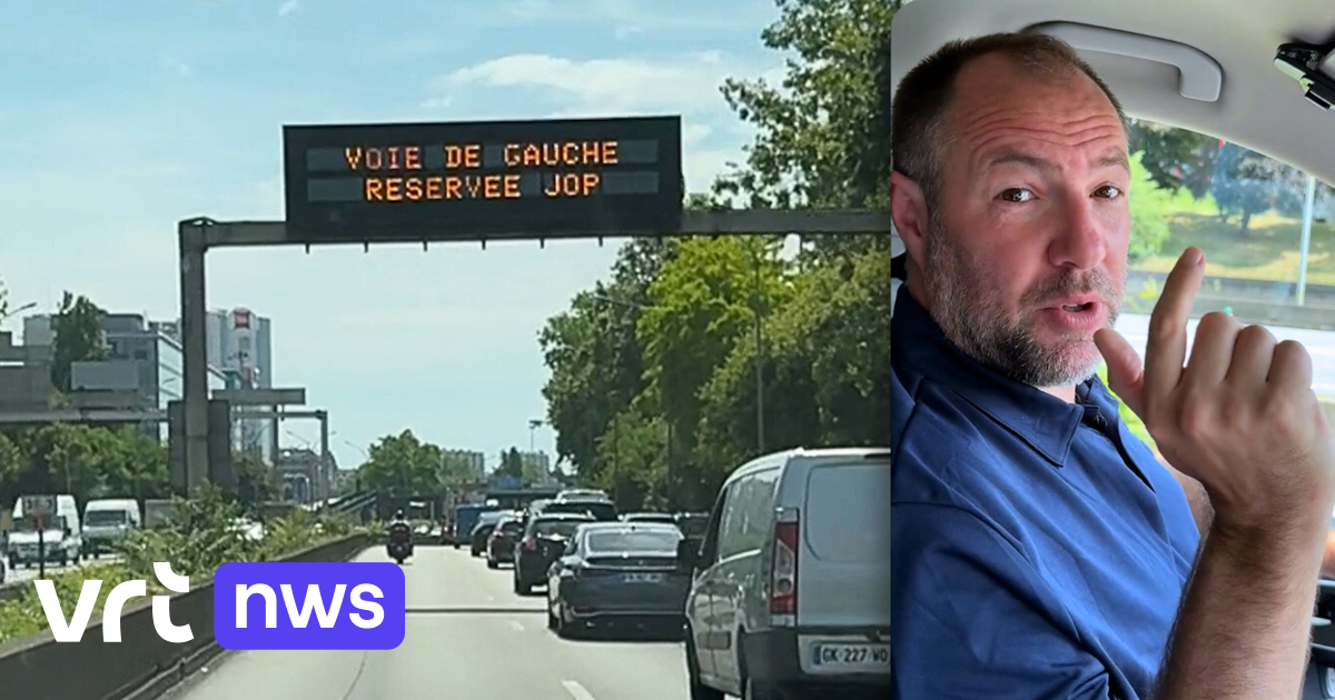 Steven Decraene test de “Olympic lanes”: het verkeer maakt plaats voor ...