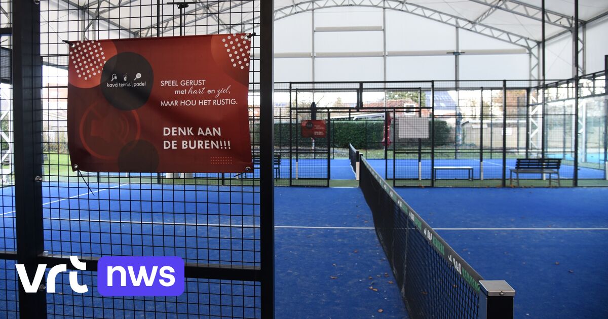 Vrederechter legt padelclub in Grembergen padelverbod op na klachten over geluidsoverlast | VRT ...