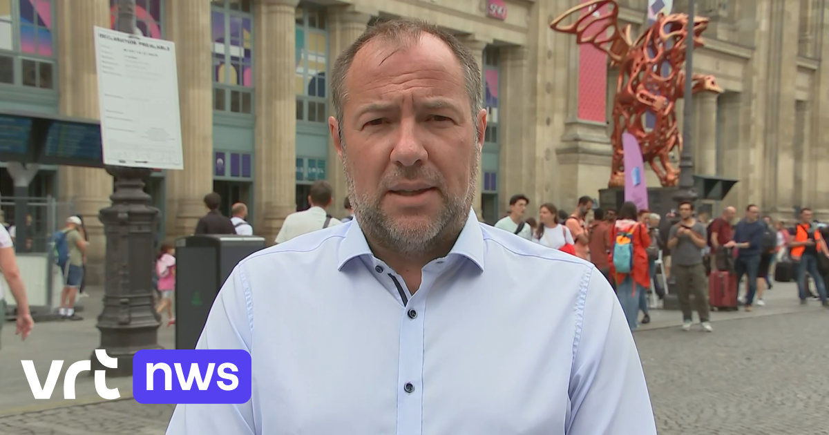 Steven Decraene aan Gare du Nord in Parijs: "Nog heel het weekend ...