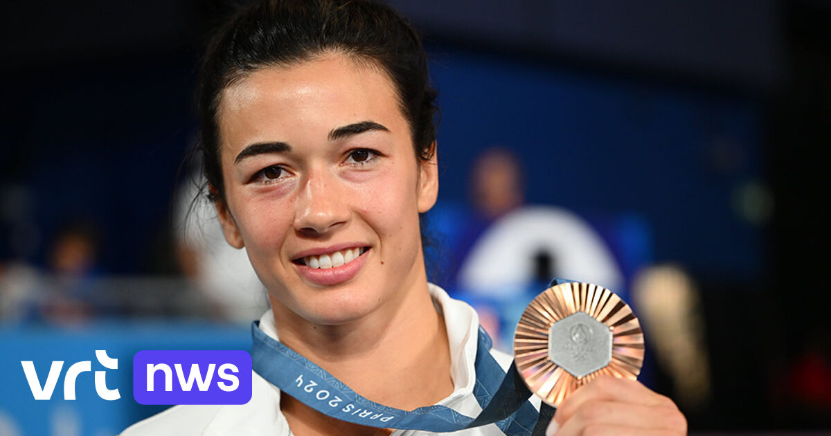 Bronze! Judoka Gabriella Willems holt die 3. Medaille für Belgien in ...
