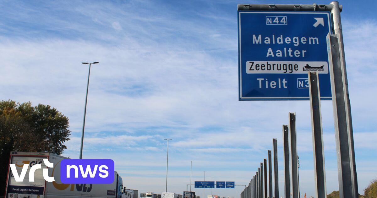 Opnieuw maanden hinder op N44 tussen Aalter en Maldegem: aannemer start met nieuwe werken | VRT ...