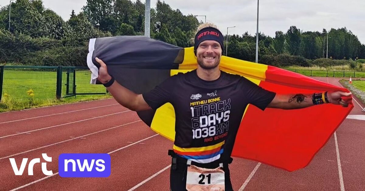 Matthieu Bonne verbreekt 21 jaar oud Belgisch looprecord: 276 kilometer ...