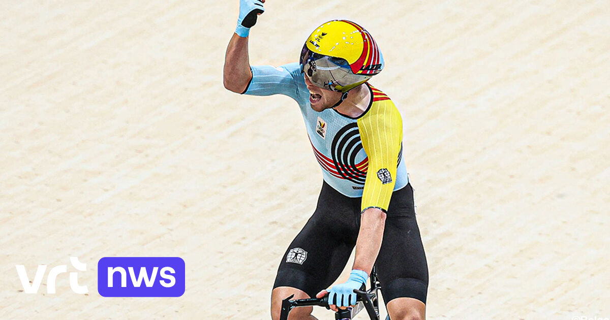 Fabio Van den Bossche remporte le bronze dans l'omnium, 6e médaille ...