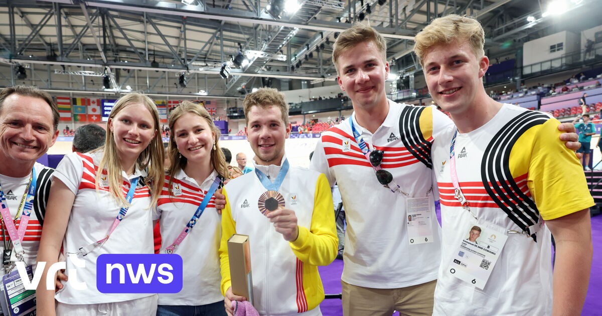 6th medal for Team Belgium at the Paris Olympic: Fabio Van den Bossche ...