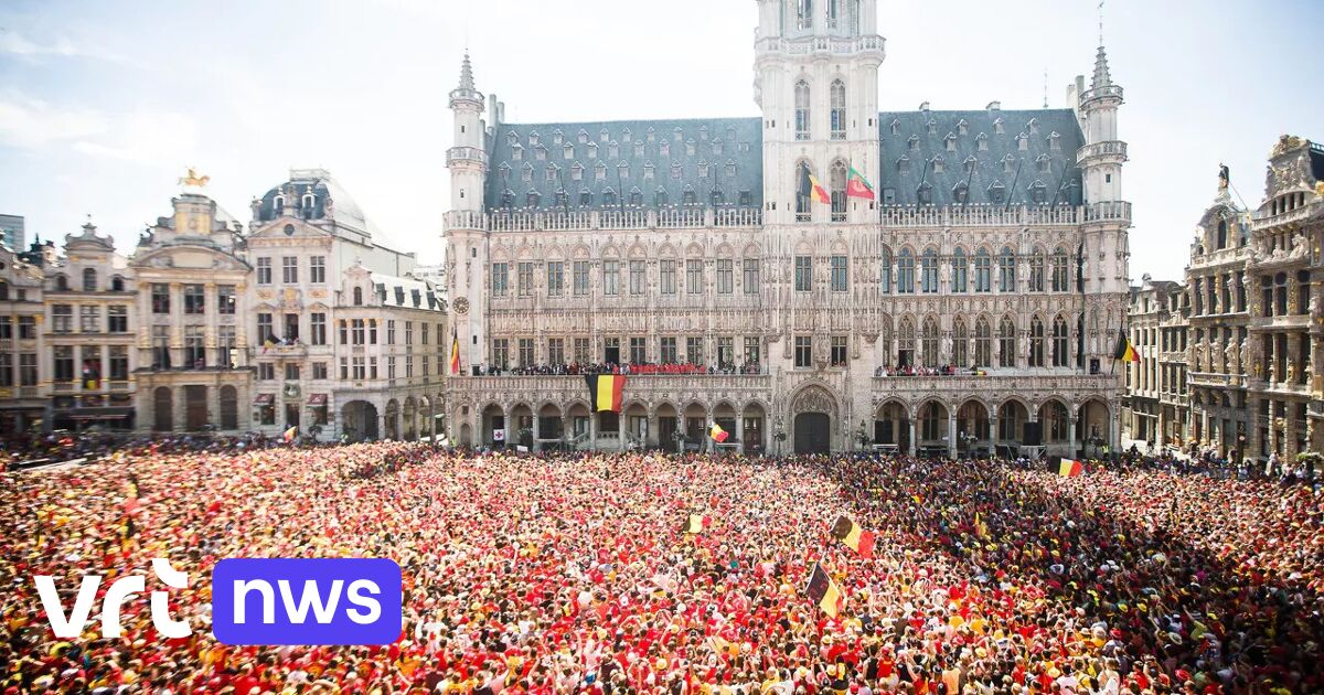 Big crowd gives Belgium’s Olympians a warm welcome home | VRT NWS: news