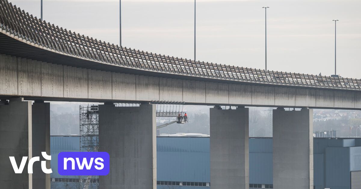 Politie zal vrachtverkeer beboeten dat verbod op viaduct van Vilvoorde negeert | VRT NWS: nieuws