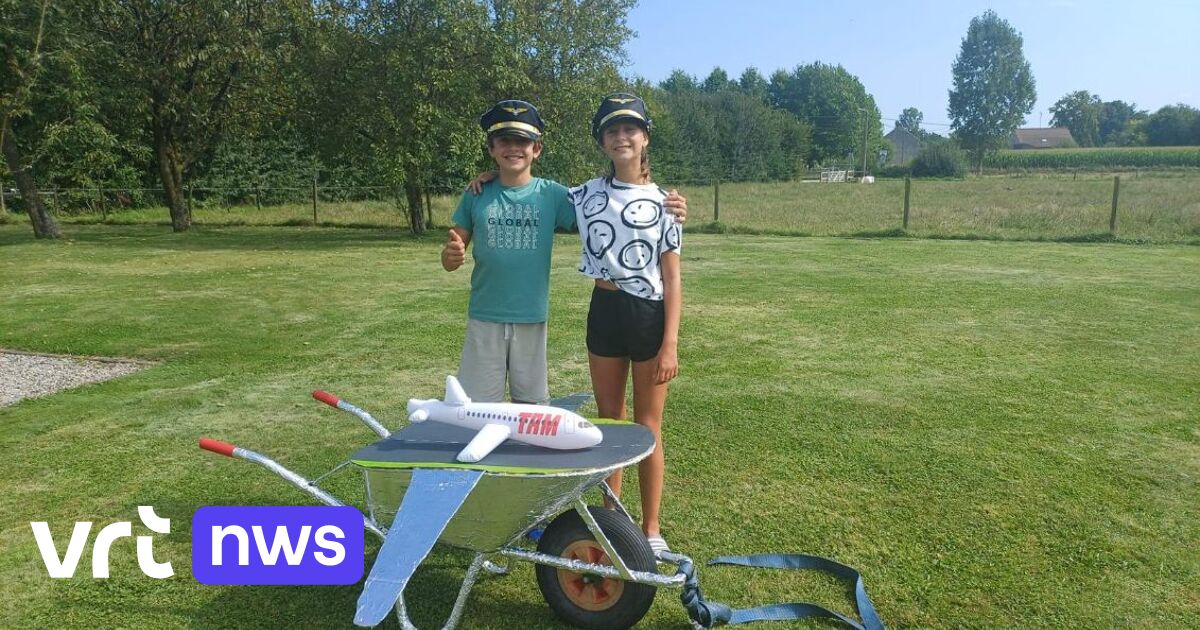 1e kruiwagelcross op kindermaat in Budingen | VRT NWS: nieuws