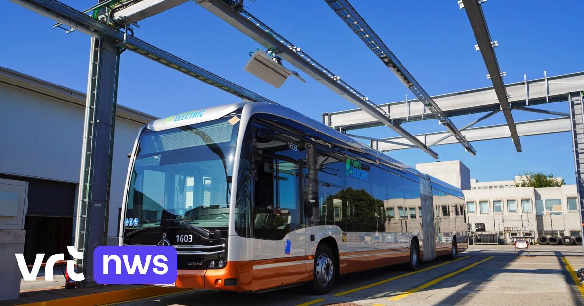 First of 70 new fully-electric articulated buses arrives in Brussels ...