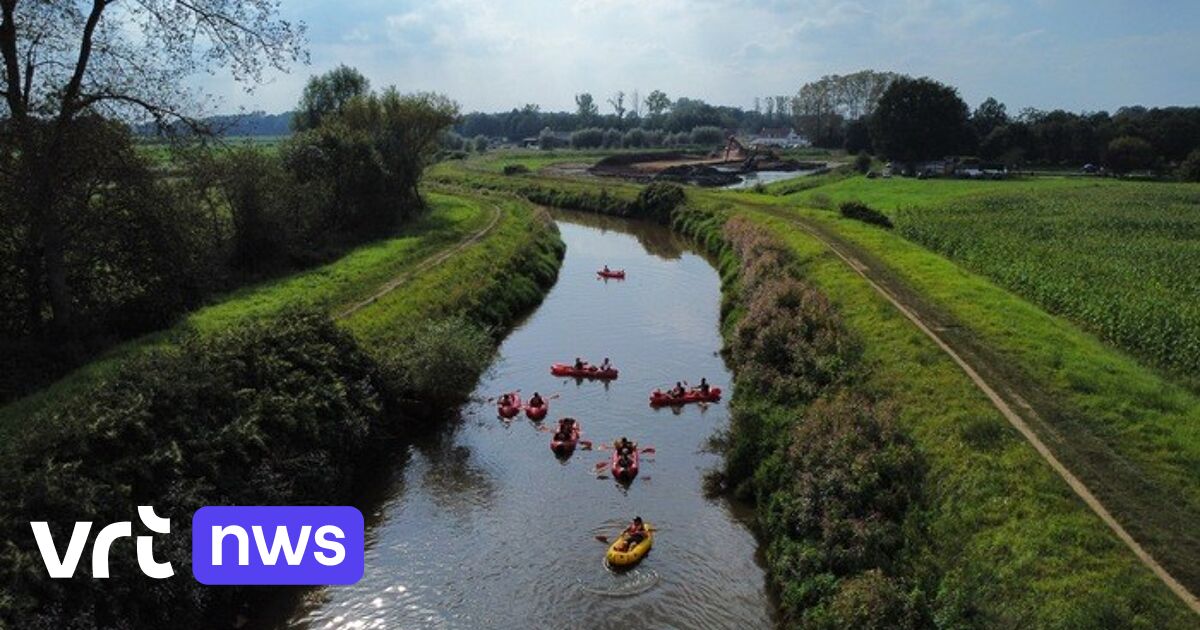 Testvaart op Grote Nete voor nieuwe packraftroute: afwisselend wandelen ...