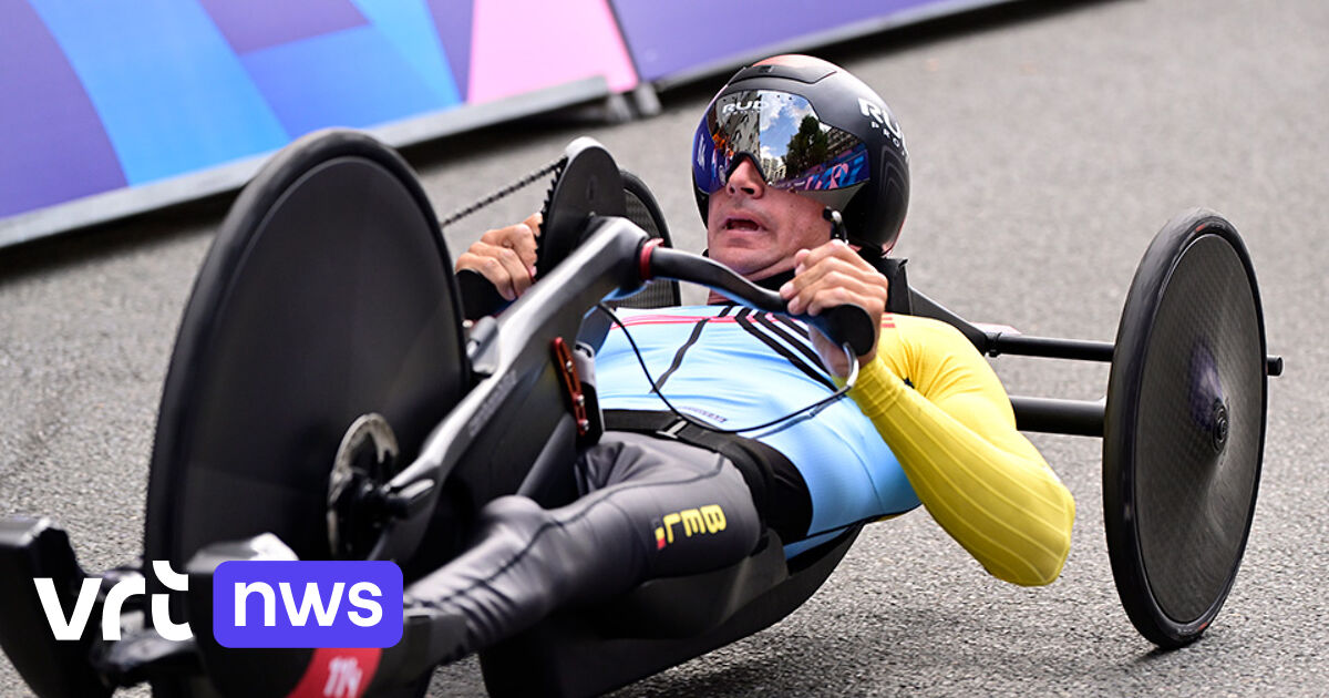 En nog eens brons: Jonas Van de Steene beloont zichzelf met medaille in tijdrit op Paralympische ...
