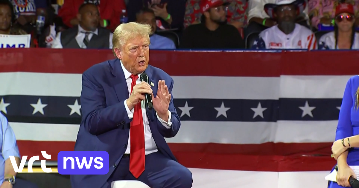 Eerste publieke optreden Donald Trump na poging tot aanslag: "Waardeer ...