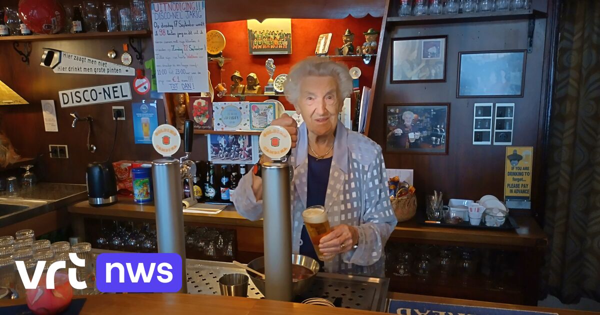 98 jaar oud en al 71 jaar achter de toog van café Nova: verjaardag ...