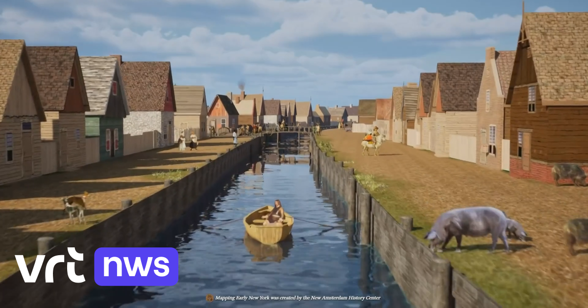 Van kleine nederzetting gesticht door een Waal tot wereldstad met miljoenen inwoners: New York ...