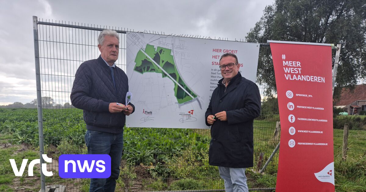 Stad Tielt en provincie werken samen voor aanleg stadsrandbos: "Er zal ...