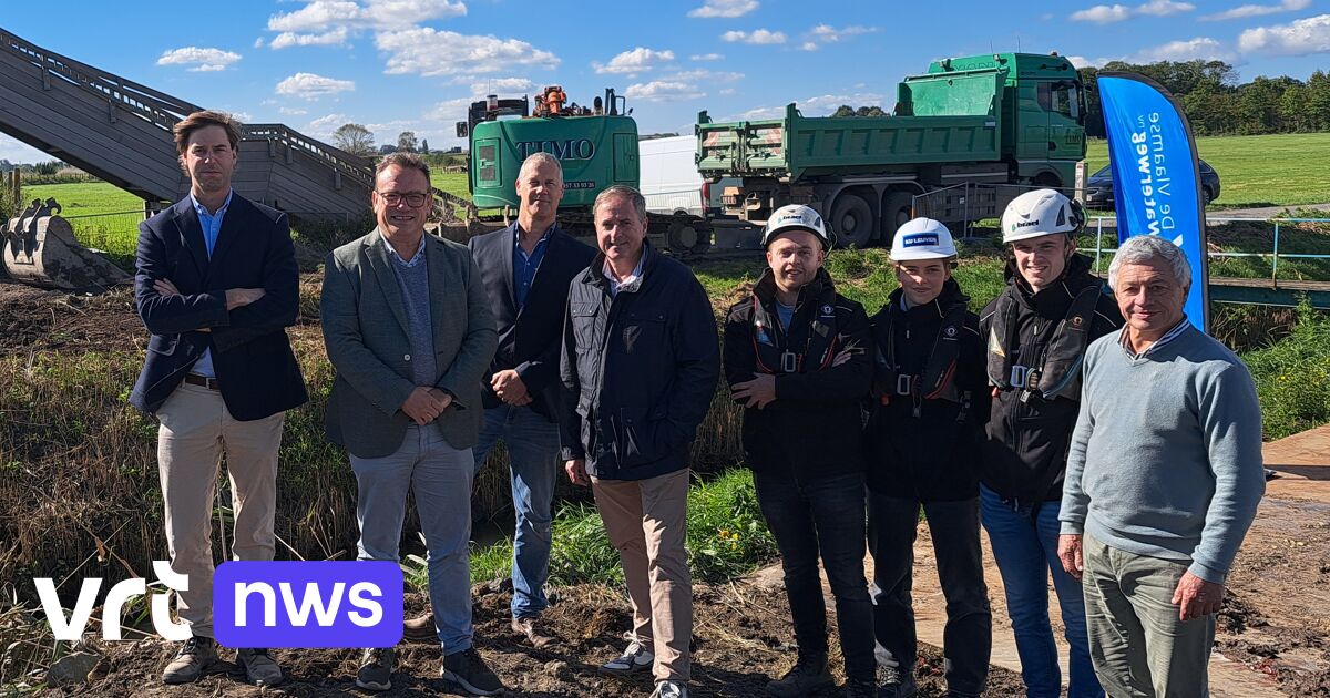 Werken aan jaagpad tussen Poperinge en Alveringem zijn begonnen: "We starten met vernieuwing 11 ...