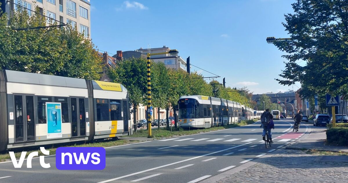 Aanrijding tussen tram en voetganger in Gent: "Tijdlang tramfile op de ...