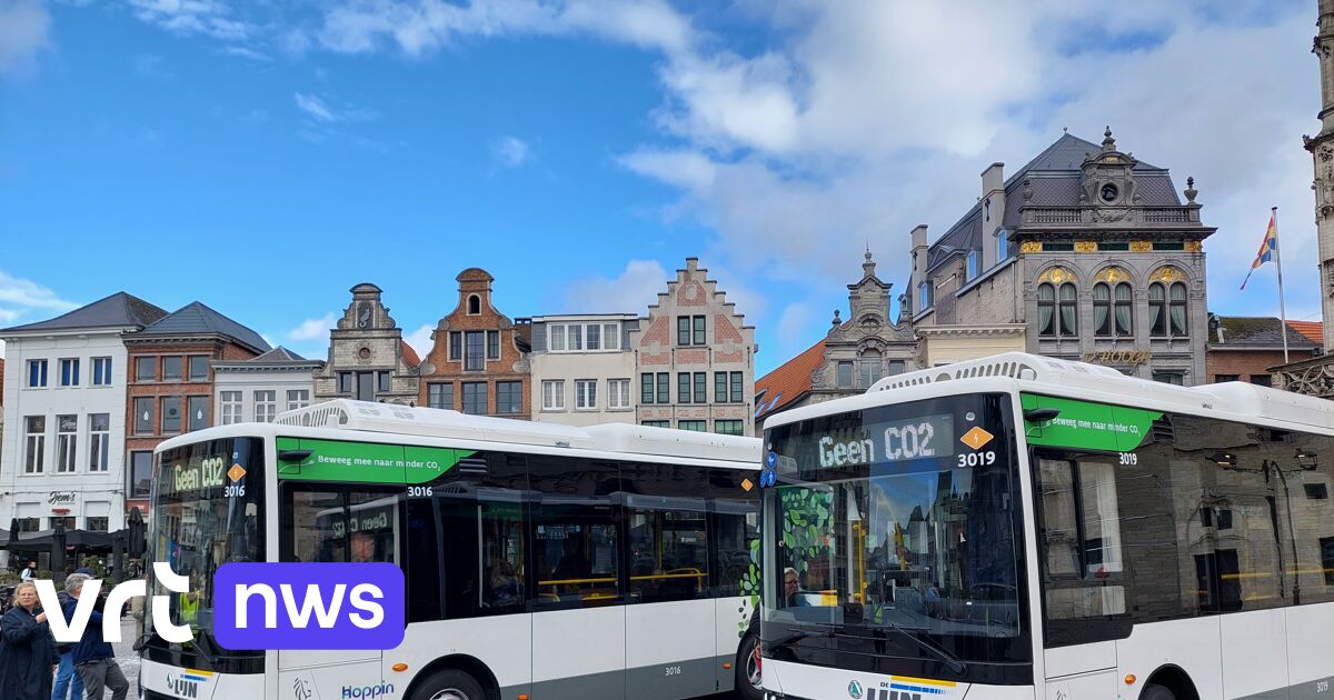 Eerste 6 elektrische bussen in Mechelen voorgesteld: "Stiller en ...