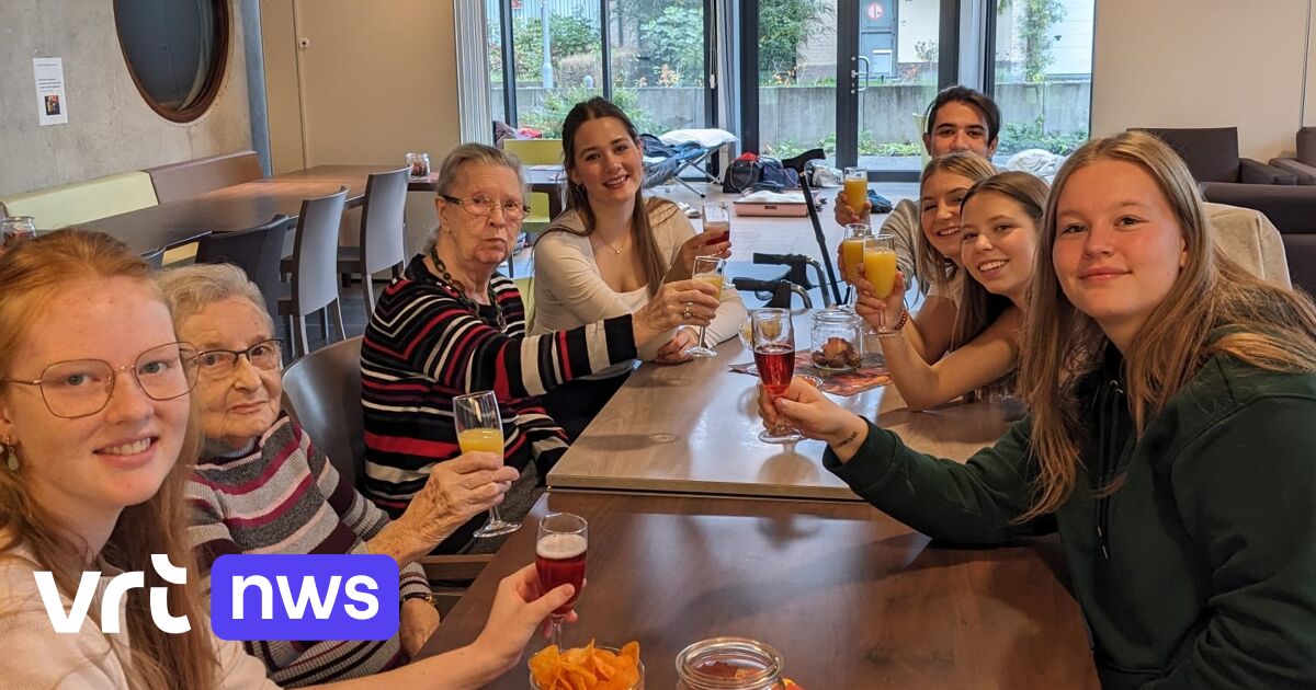 Tiense leerlingen bejaardenzorg verblijven week lang in woonzorgcentrum ...