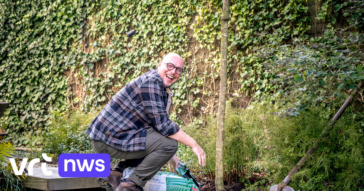 Interieurarchitect Bart Appeltans plant boom in zijn tuin in Herk-de ...