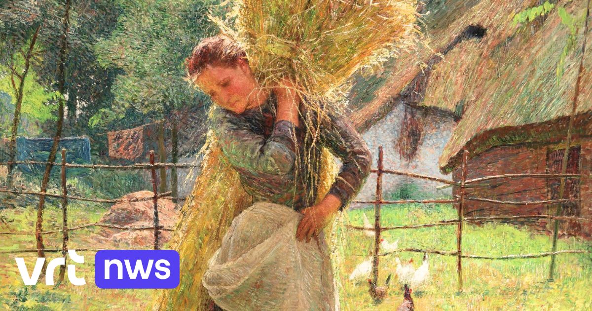 Emile Claus-Ausstellung: Wie Marc das Gemälde seiner 16-jährigen ...
