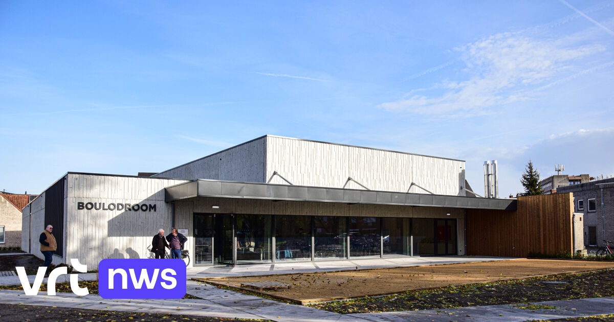 Nieuwe boulodroom geopend met 12 speelvelden voor petanque in Waregem ...