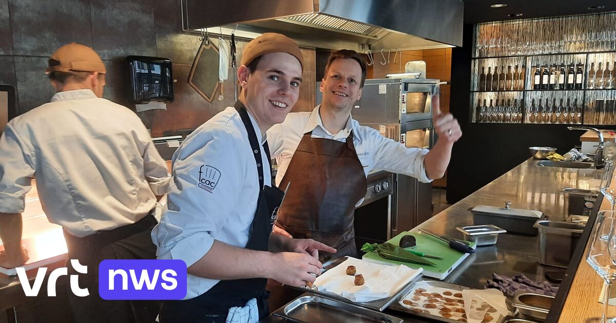 Studenten van hogeschool VIVES runnen zelf restaurant in Brugge | VRT NWS: nieuws