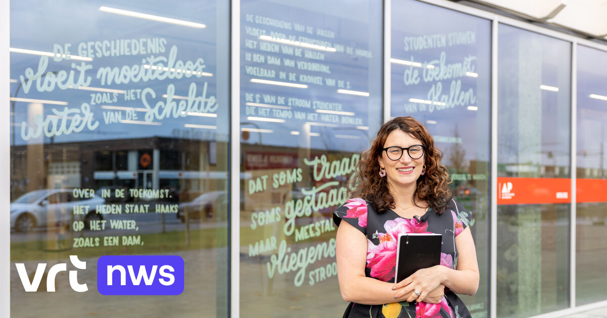 AP Hogeschool onthult gedicht op nieuwe Antwerpse campus dat verbinding ...