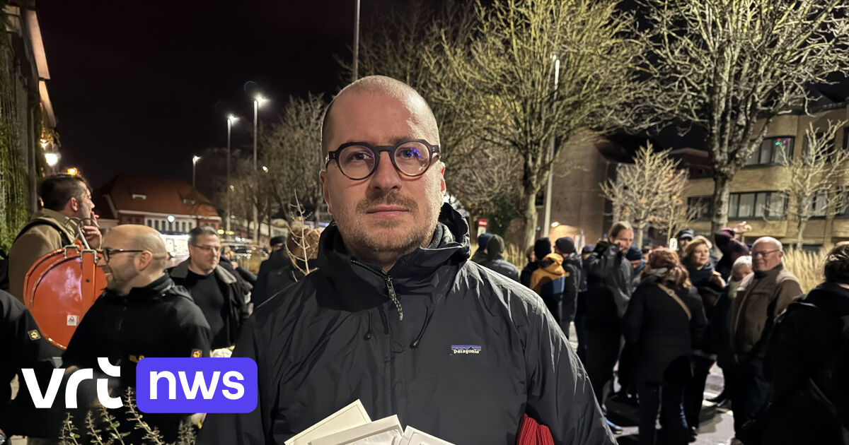 Stille wake als protest tegen coalitie met Vlaams Belang in Izegem ...