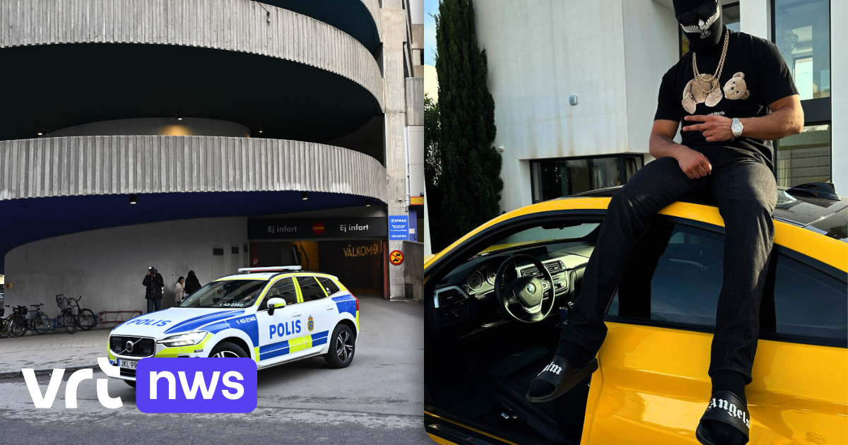 Rapper Gaboro doodgeschoten in parkeergarage in Zweden, dader filmt ...