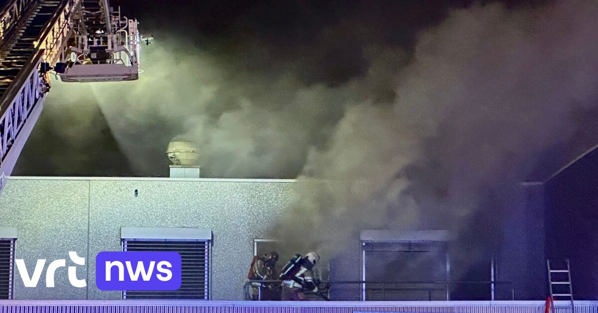 Zware brand in Bpost-distributiecentrum Sint-Andries: geen gewonden ...