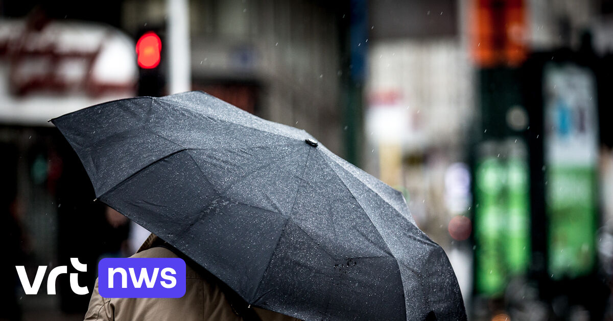 Royal Meteorological Institute warns of rainfall of up to 40 litres/m² ...